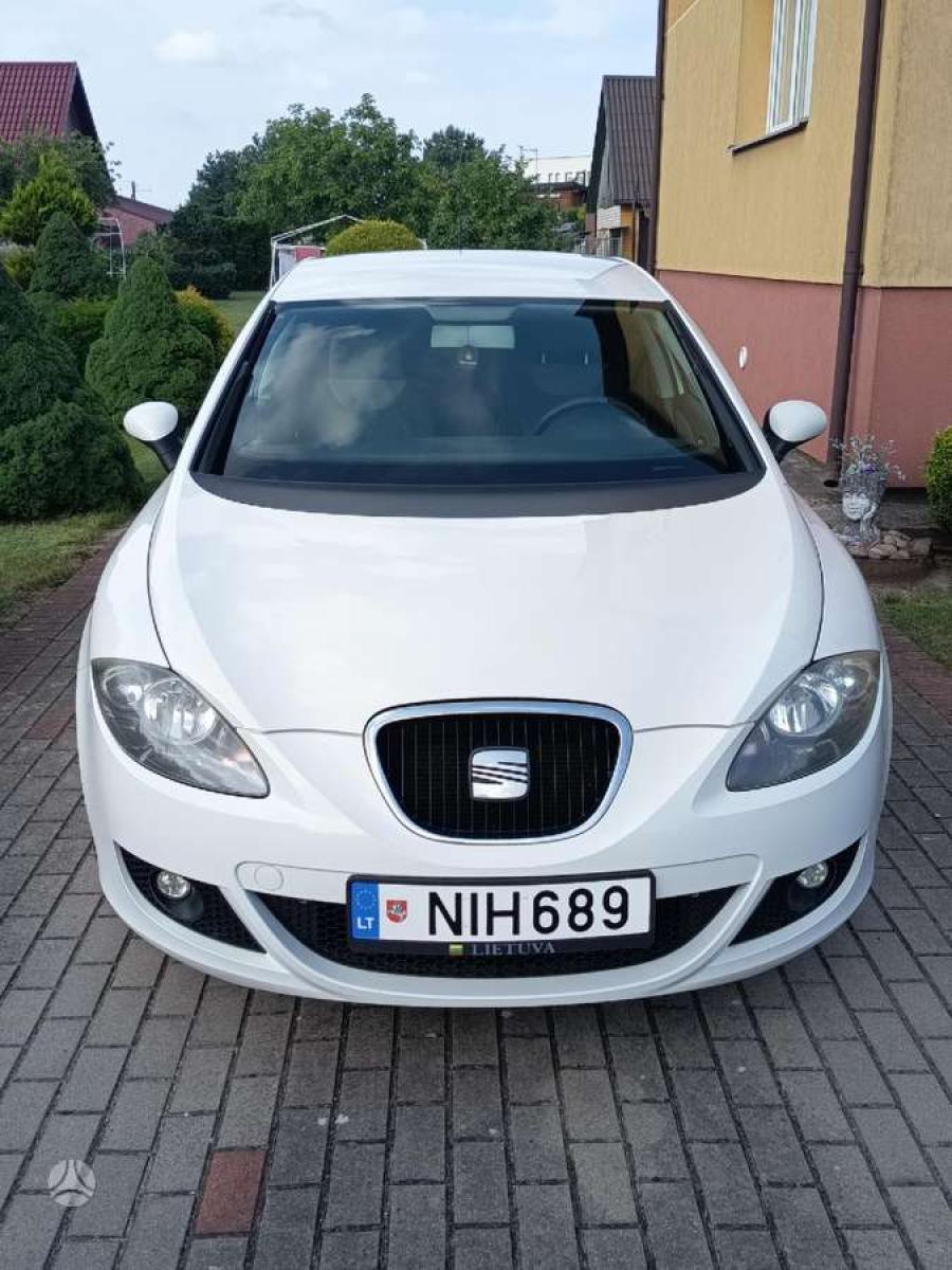 Balts SEAT Leon 2008 Kauņa, ar dzinēja tilpumu 1.90 L un nobraukumu 271 tūkst. km par 1699 €, foto 9 vietnē AUTOMOTO.COM.LV