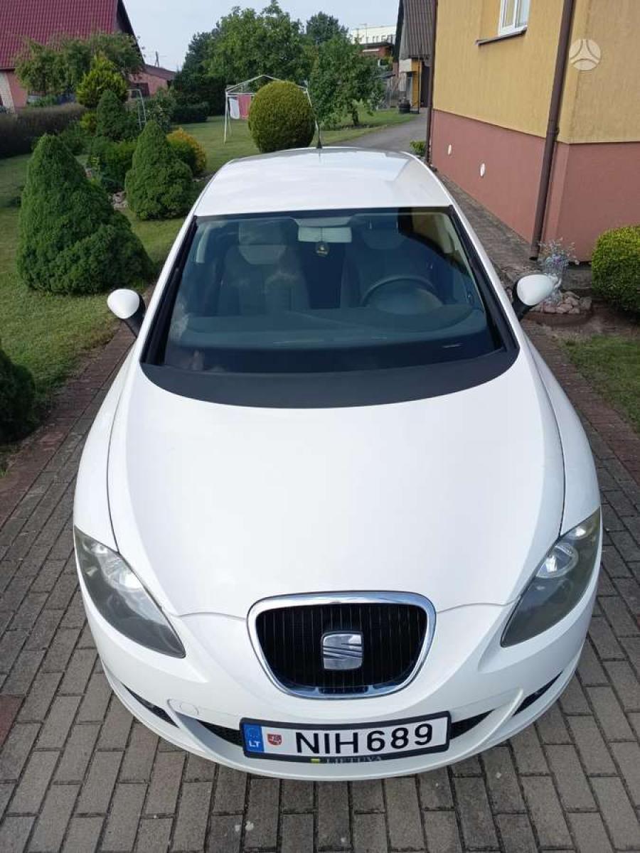 Balts SEAT Leon 2008 Kauņa, ar dzinēja tilpumu 1.90 L un nobraukumu 271 tūkst. km par 1699 €, foto 17 vietnē AUTOMOTO.COM.LV