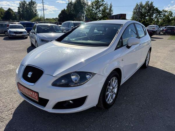 Balts SEAT Leon 2012 Panevēža, ar dzinēja tilpumu 1.60 L un nobraukumu 215 tūkst. km par 4450 €, foto 5 vietnē AUTOMOTO.COM.LV