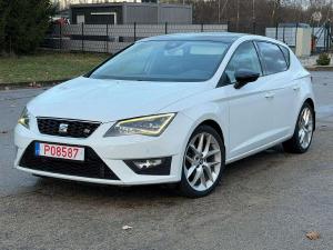 Balts SEAT Leon 2013 Tauragė, ar dzinēja tilpumu 1.97 L un nobraukumu 268 tūkst. km par 8900 €, foto  vietnē AUTOMOTO.COM.LV