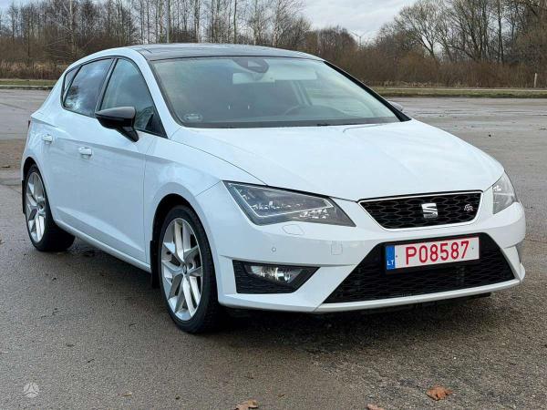 Balts SEAT Leon 2013 Tauragė, ar dzinēja tilpumu 1.97 L un nobraukumu 268 tūkst. km par 8900 €, foto 2 vietnē AUTOMOTO.COM.LV