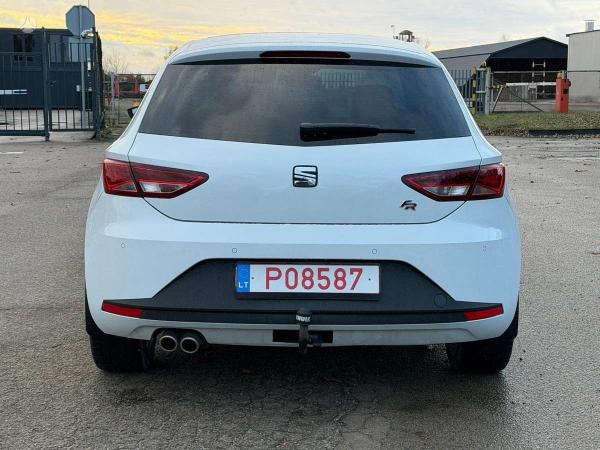 Balts SEAT Leon 2013 Tauragė, ar dzinēja tilpumu 1.97 L un nobraukumu 268 tūkst. km par 8900 €, foto 10 vietnē AUTOMOTO.COM.LV