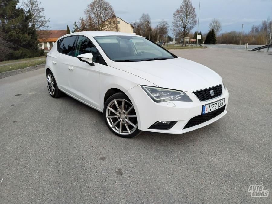 Balts SEAT Leon 2013 Panevēža, ar dzinēja tilpumu 1.60 L un nobraukumu 292 tūkst. km par 6100 €, foto 1 vietnē AUTOMOTO.COM.LV