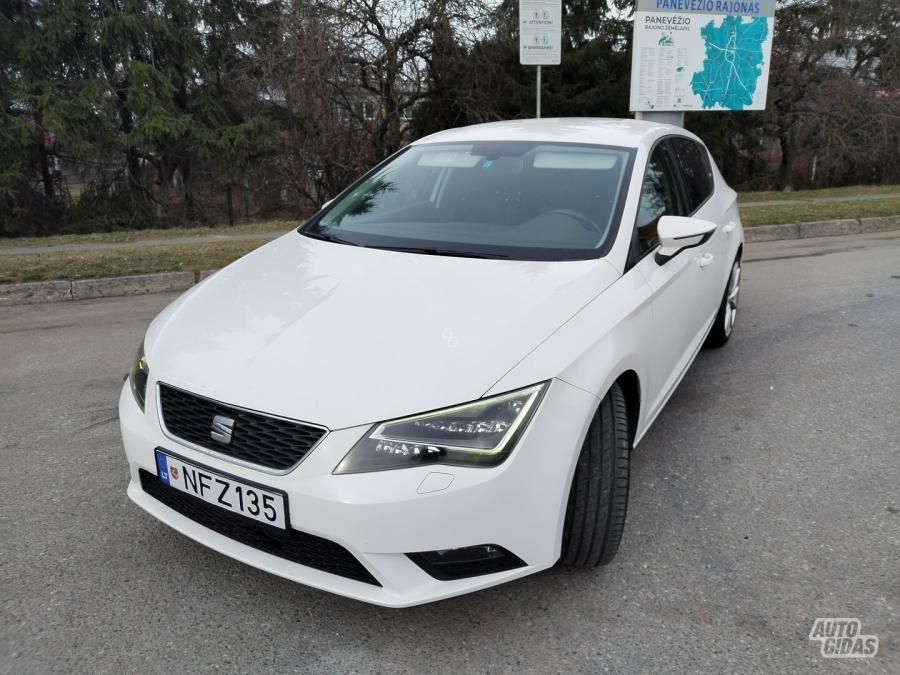 Balts SEAT Leon 2013 Panevēža, ar dzinēja tilpumu 1.60 L un nobraukumu 292 tūkst. km par 6100 €, foto 2 vietnē AUTOMOTO.COM.LV
