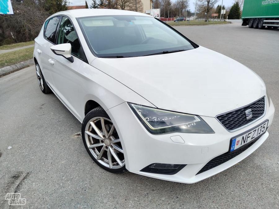 Balts SEAT Leon 2013 Panevēža, ar dzinēja tilpumu 1.60 L un nobraukumu 292 tūkst. km par 6100 €, foto 6 vietnē AUTOMOTO.COM.LV