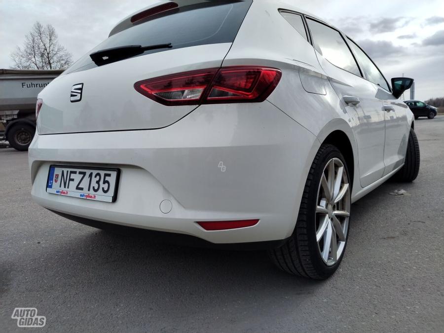 Balts SEAT Leon 2013 Panevēža, ar dzinēja tilpumu 1.60 L un nobraukumu 292 tūkst. km par 6100 €, foto 8 vietnē AUTOMOTO.COM.LV