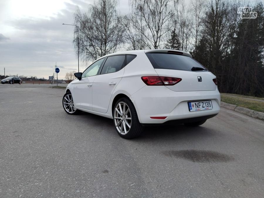 Balts SEAT Leon 2013 Panevēža, ar dzinēja tilpumu 1.60 L un nobraukumu 292 tūkst. km par 6100 €, foto 9 vietnē AUTOMOTO.COM.LV