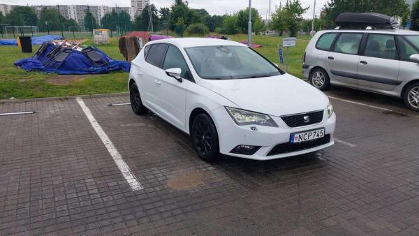 Balts SEAT Leon 2013 Viļņa, ar dzinēja tilpumu 1.60 L un nobraukumu 375 tūkst. km par 4500 €, foto 5 vietnē AUTOMOTO.COM.LV