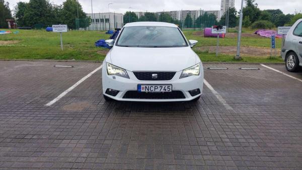 Balts SEAT Leon 2013 Viļņa, ar dzinēja tilpumu 1.60 L un nobraukumu 375 tūkst. km par 4500 €, foto 6 vietnē AUTOMOTO.COM.LV