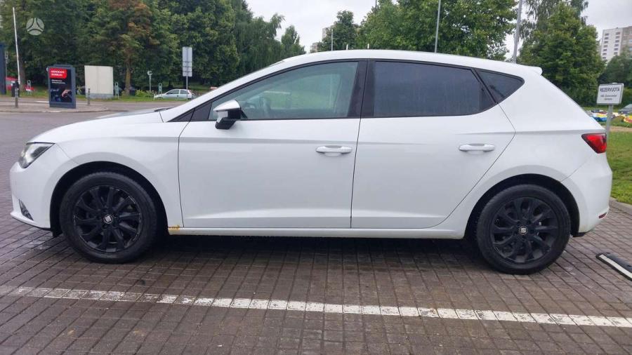 Balts SEAT Leon 2013 Viļņa, ar dzinēja tilpumu 1.60 L un nobraukumu 375 tūkst. km par 4500 €, foto 9 vietnē AUTOMOTO.COM.LV