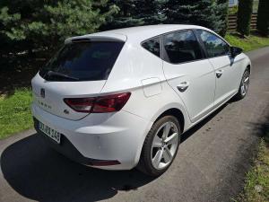 White SEAT Leon 2013 in Utena, with an engine capacity of 1.97 L and mileage of 226 thousand km for 5600 €, photo 6 on AUTOMOTO.COM.LV