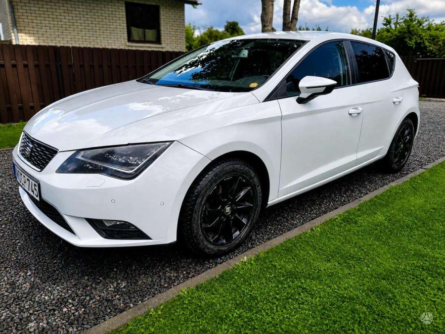 Balts SEAT Leon 2013 Kauņa, ar dzinēja tilpumu 1.60 L un nobraukumu 365 tūkst. km par 4750 €, foto 7 vietnē AUTOMOTO.COM.LV