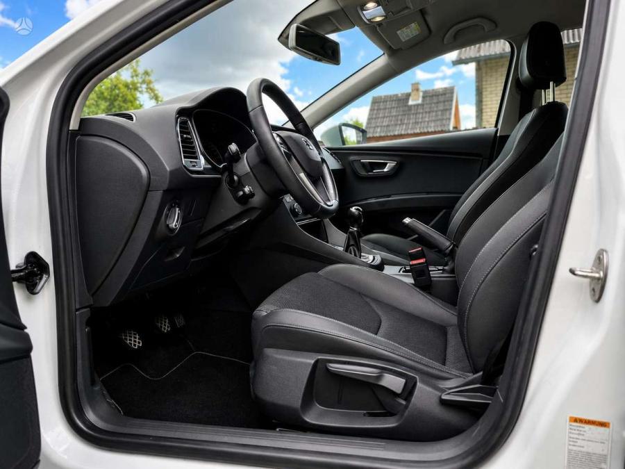 Balts SEAT Leon 2013 Kauņa, ar dzinēja tilpumu 1.60 L un nobraukumu 365 tūkst. km par 4750 €, foto 10 vietnē AUTOMOTO.COM.LV