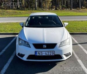Balts SEAT Leon 2013 Rīga, ar dzinēja tilpumu 1.60 L un nobraukumu 223 tūkst. km par 4100 €, foto 4 vietnē AUTOMOTO.COM.LV
