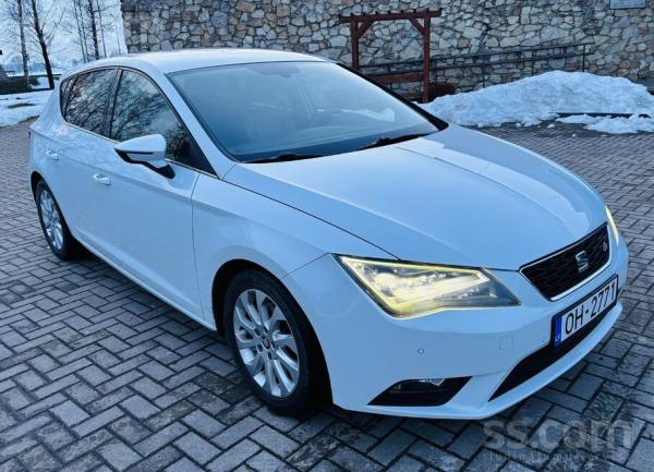 White SEAT Leon 2014 in Bauska, with an engine capacity of 1.60 L and mileage of 255 thousand km for 5800 €, photo 2 on AUTOMOTO.COM.LV