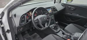 White SEAT Leon 2014 in Riga, with an engine capacity of 1.40 L and mileage of 317 thousand km for 4950 €, photo 8 on AUTOMOTO.COM.LV