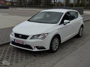 White SEAT Leon 2015 in Ukmerge, with an engine capacity of 1.60 L and mileage of 367 thousand km for 3650 €, photo  on AUTOMOTO.COM.LV