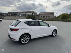 White SEAT Leon 2015 in Telschi, with an engine capacity of 1.97 L and mileage of 225 thousand km for 8200 €, photo 8 on AUTOMOTO.COM.LV