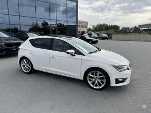 White SEAT Leon 2015 in Telschi, with an engine capacity of 1.97 L and mileage of 225 thousand km for 8200 €, photo 9 on AUTOMOTO.COM.LV