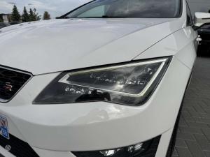 White SEAT Leon 2015 in Telschi, with an engine capacity of 1.97 L and mileage of 225 thousand km for 8200 €, photo 12 on AUTOMOTO.COM.LV