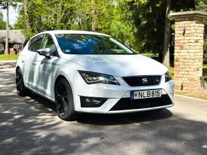 Balts SEAT Leon 2016 Šauļi, ar dzinēja tilpumu 1.97 L un nobraukumu 210 tūkst. km par 8000 €, foto 21 vietnē AUTOMOTO.COM.LV