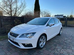White SEAT Leon 2017 in Riga, with an engine capacity of 1.00 L and mileage of 208 thousand km for 7600 €, photo  on AUTOMOTO.COM.LV