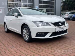 Balts SEAT Leon 2019 Ogre, ar dzinēja tilpumu 1.60 L un nobraukumu 140 tūkst. km par 8495 €, foto  vietnē AUTOMOTO.COM.LV