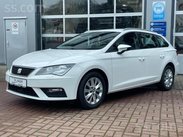 Balts SEAT Leon 2019 Ogre, ar dzinēja tilpumu 1.60 L un nobraukumu 140 tūkst. km par 8495 €, foto 2 vietnē AUTOMOTO.COM.LV