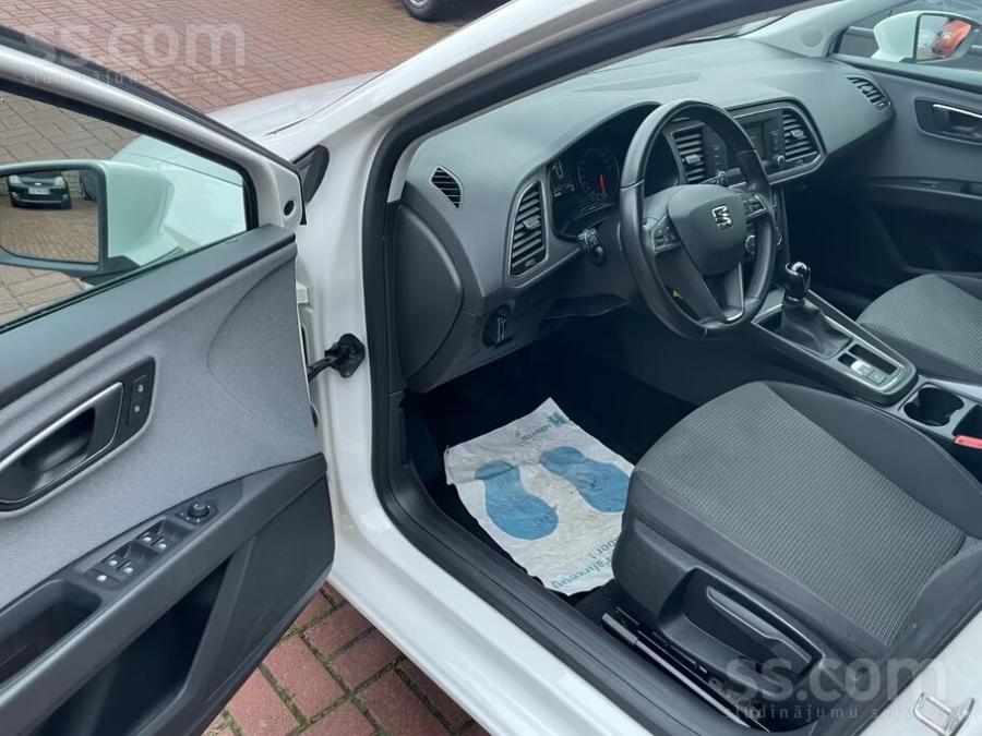 Balts SEAT Leon 2019 Ogre, ar dzinēja tilpumu 1.60 L un nobraukumu 140 tūkst. km par 8495 €, foto 8 vietnē AUTOMOTO.COM.LV