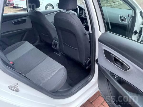 Balts SEAT Leon 2019 Ogre, ar dzinēja tilpumu 1.60 L un nobraukumu 140 tūkst. km par 8495 €, foto 9 vietnē AUTOMOTO.COM.LV