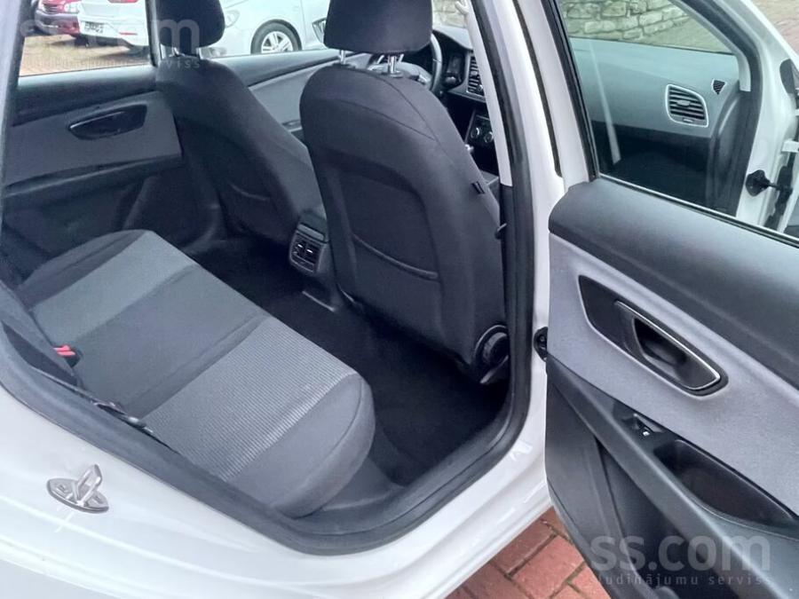 Balts SEAT Leon 2019 Ogre, ar dzinēja tilpumu 1.60 L un nobraukumu 140 tūkst. km par 8495 €, foto 10 vietnē AUTOMOTO.COM.LV