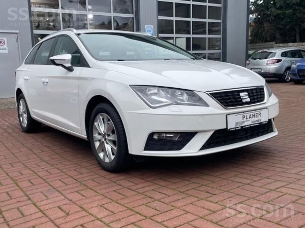 White SEAT Leon 2019 in Ogre, with an engine capacity of 1.60 L and mileage of 140 thousand km for 8397 €, photo 1 on AUTOMOTO.COM.LV