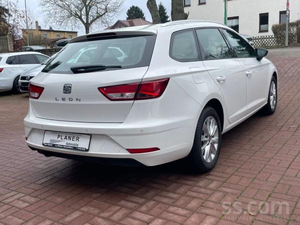 White SEAT Leon 2019 in Ogre, with an engine capacity of 1.60 L and mileage of 140 thousand km for 8397 €, photo 5 on AUTOMOTO.COM.LV