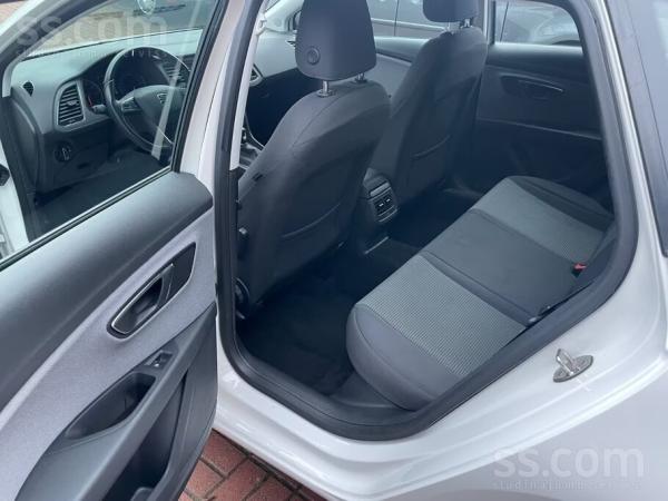 White SEAT Leon 2019 in Ogre, with an engine capacity of 1.60 L and mileage of 140 thousand km for 8397 €, photo 8 on AUTOMOTO.COM.LV