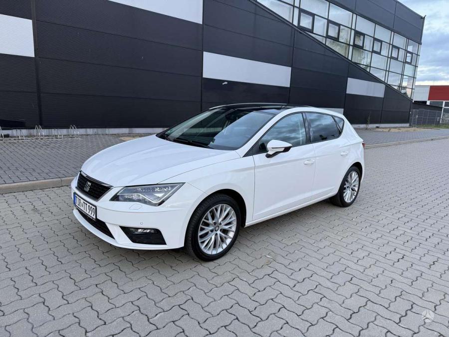 White SEAT Leon 2019 in Panevezys, with an engine capacity of 1.60 L and mileage of 176 thousand km for 10500 €, photo 1 on AUTOMOTO.COM.LV