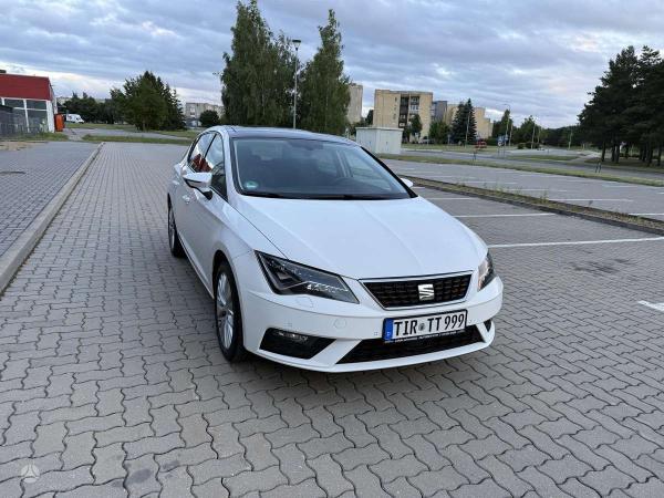 White SEAT Leon 2019 in Panevezys, with an engine capacity of 1.60 L and mileage of 176 thousand km for 10500 €, photo 6 on AUTOMOTO.COM.LV