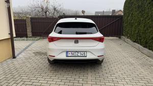 White SEAT Leon 2020 in Vilnius, with an engine capacity of 1.97 L and mileage of 284 thousand km for 12800 €, photo 7 on AUTOMOTO.COM.LV