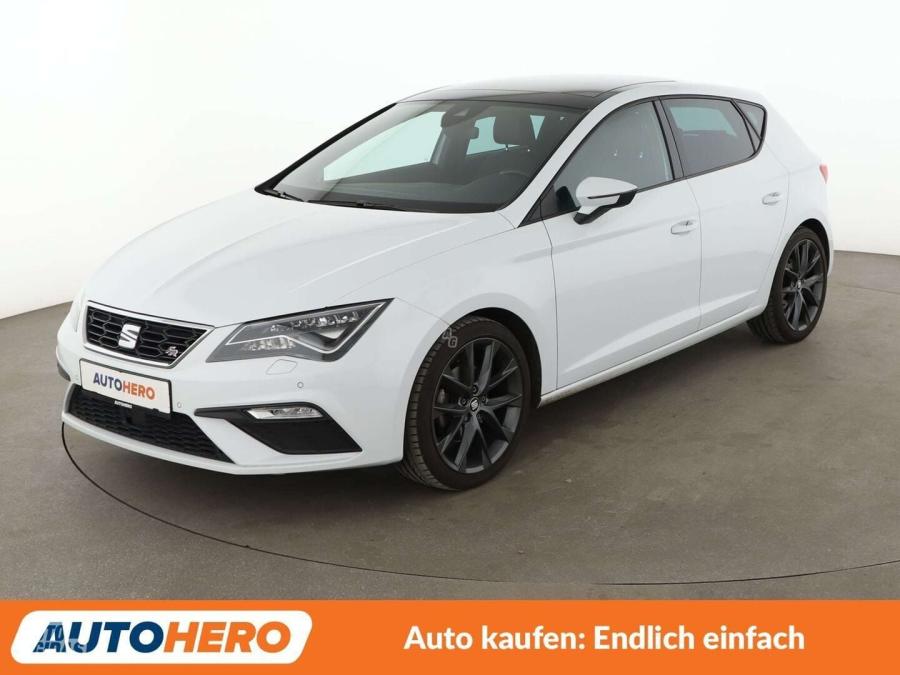 Balts SEAT Leon 2019 Kauņa, ar dzinēja tilpumu 1.50 L un nobraukumu 36 tūkst. km par 21834 €, foto 1 vietnē AUTOMOTO.COM.LV