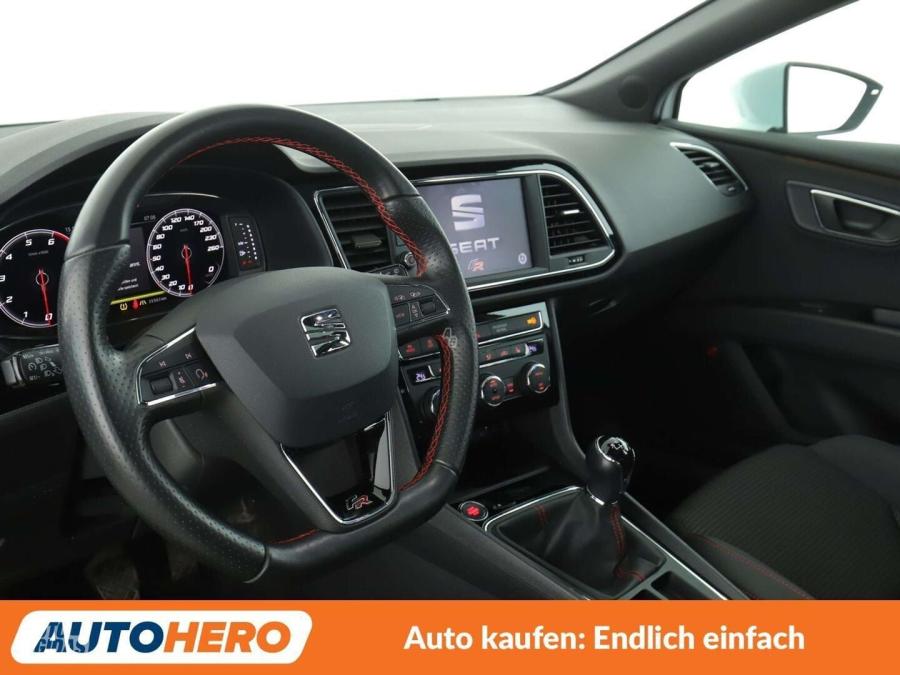 Balts SEAT Leon 2019 Kauņa, ar dzinēja tilpumu 1.50 L un nobraukumu 36 tūkst. km par 21834 €, foto 11 vietnē AUTOMOTO.COM.LV