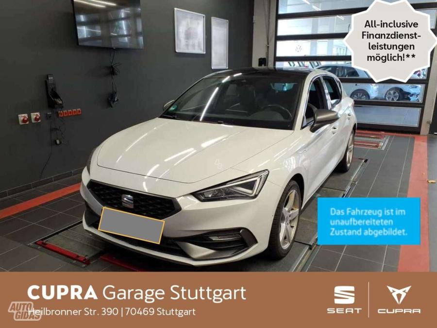 Balts SEAT Leon 2021 Kauņa, ar dzinēja tilpumu 1.40 L un nobraukumu 67 tūkst. km par 22843 €, foto 1 vietnē AUTOMOTO.COM.LV