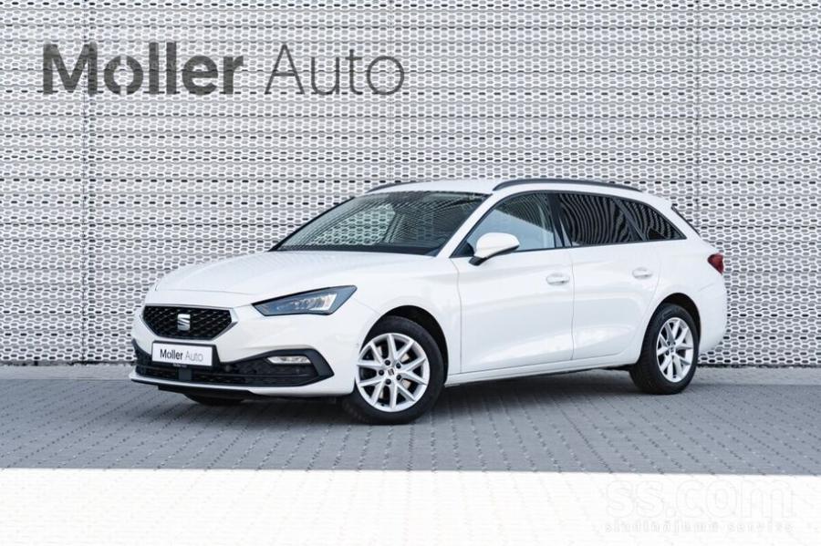 White SEAT Leon 2021 in Riga, with an engine capacity of 2.00 L and mileage of 160 thousand km for 15550 €, photo 1 on AUTOMOTO.COM.LV