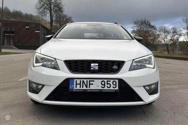 Balts SEAT Leon 2014 Birštonas, ar dzinēja tilpumu 1.60 L un nobraukumu 170 tūkst. km par 6300 €, foto 2 vietnē AUTOMOTO.COM.LV