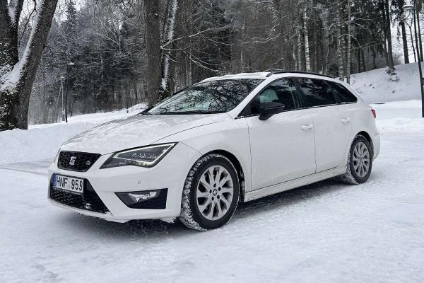 Balts SEAT Leon 2014 Birštonas, ar dzinēja tilpumu 1.60 L un nobraukumu 170 tūkst. km par 6300 €, foto 6 vietnē AUTOMOTO.COM.LV