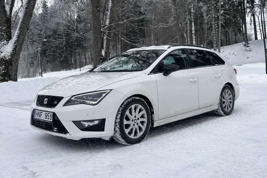 Balts SEAT Leon 2014 Birštonas, ar dzinēja tilpumu 1.60 L un nobraukumu 170 tūkst. km par 6300 €, foto 6 vietnē AUTOMOTO.COM.LV