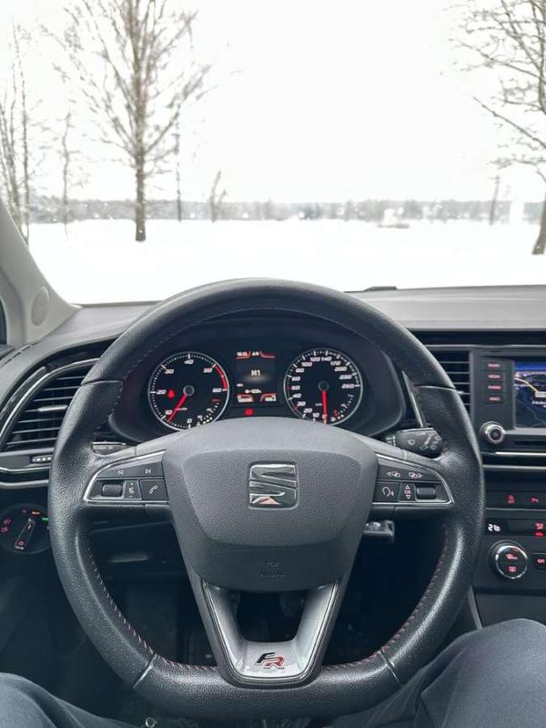 Balts SEAT Leon 2014 Birštonas, ar dzinēja tilpumu 1.60 L un nobraukumu 170 tūkst. km par 6300 €, foto 8 vietnē AUTOMOTO.COM.LV