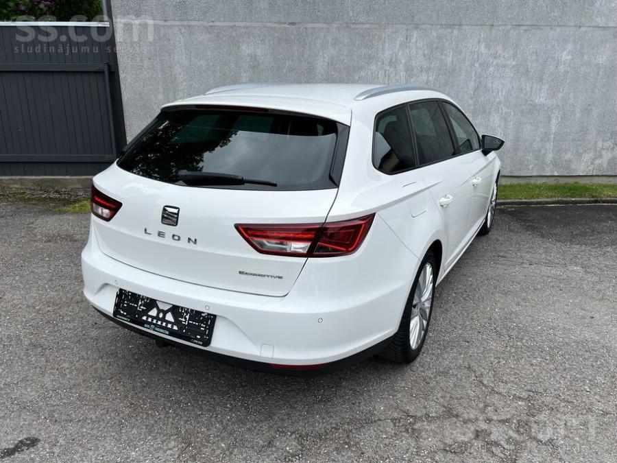 Balts SEAT Leon 2014 Liepāja, ar dzinēja tilpumu 1.60 L un nobraukumu 272 tūkst. km par 6850 €, foto 5 vietnē AUTOMOTO.COM.LV