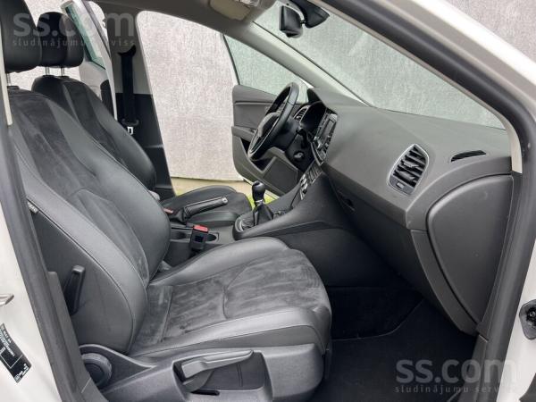 Balts SEAT Leon 2014 Liepāja, ar dzinēja tilpumu 1.60 L un nobraukumu 272 tūkst. km par 6850 €, foto 7 vietnē AUTOMOTO.COM.LV