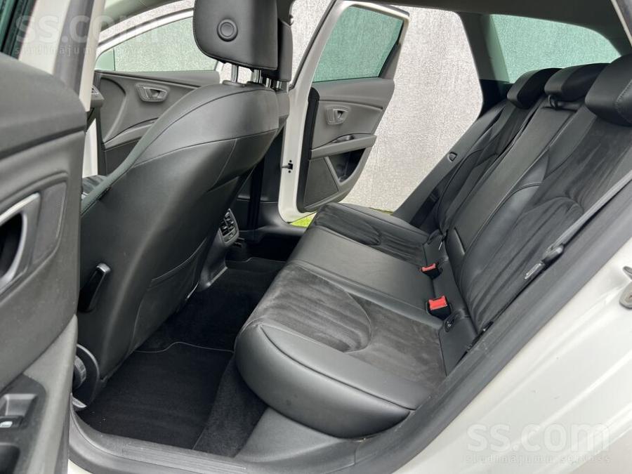Balts SEAT Leon 2014 Liepāja, ar dzinēja tilpumu 1.60 L un nobraukumu 272 tūkst. km par 6850 €, foto 9 vietnē AUTOMOTO.COM.LV