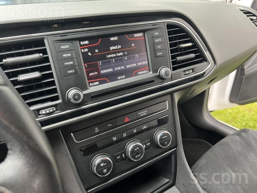 Balts SEAT Leon 2014 Liepāja, ar dzinēja tilpumu 1.60 L un nobraukumu 272 tūkst. km par 6850 €, foto 15 vietnē AUTOMOTO.COM.LV