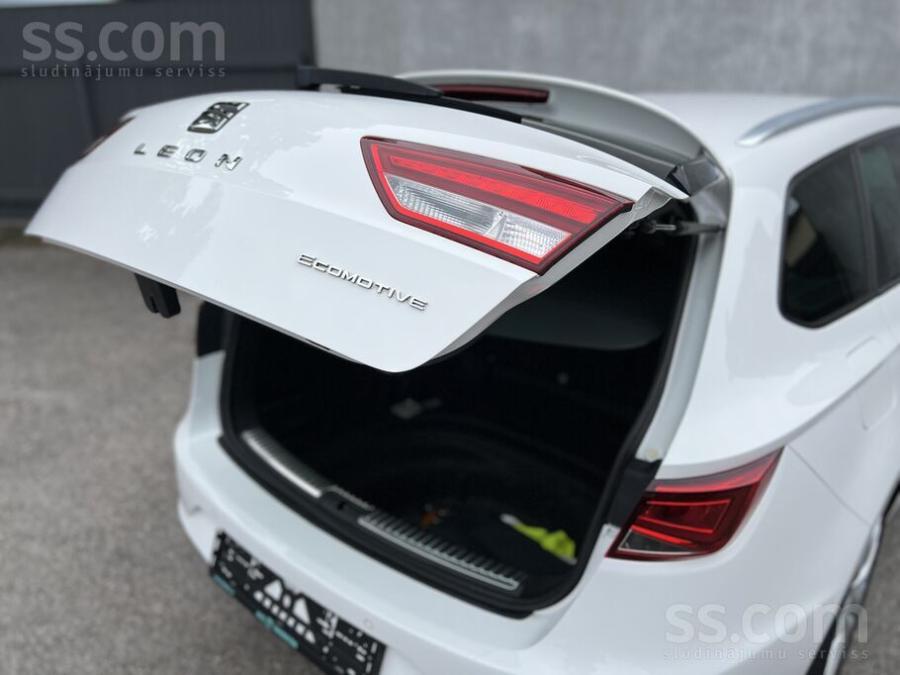 Balts SEAT Leon 2014 Liepāja, ar dzinēja tilpumu 1.60 L un nobraukumu 272 tūkst. km par 6850 €, foto 18 vietnē AUTOMOTO.COM.LV